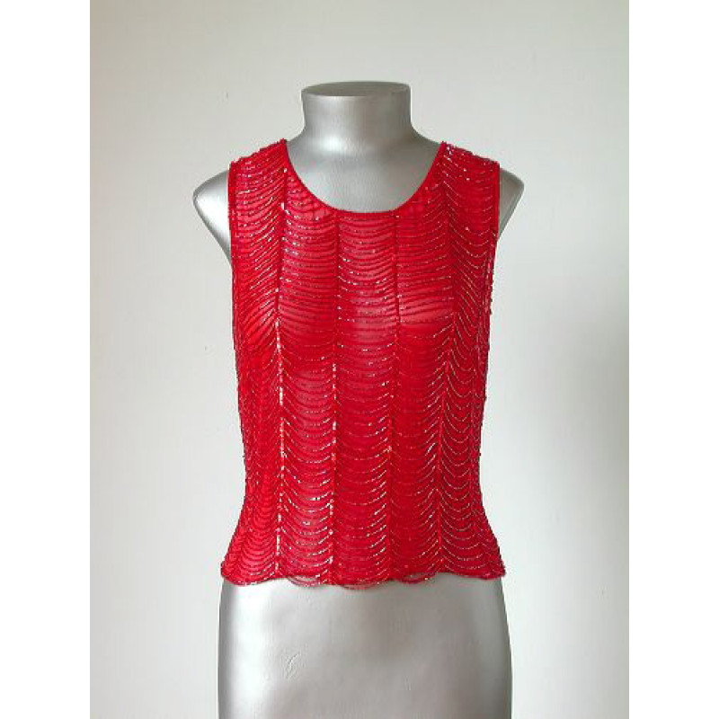 beaded top